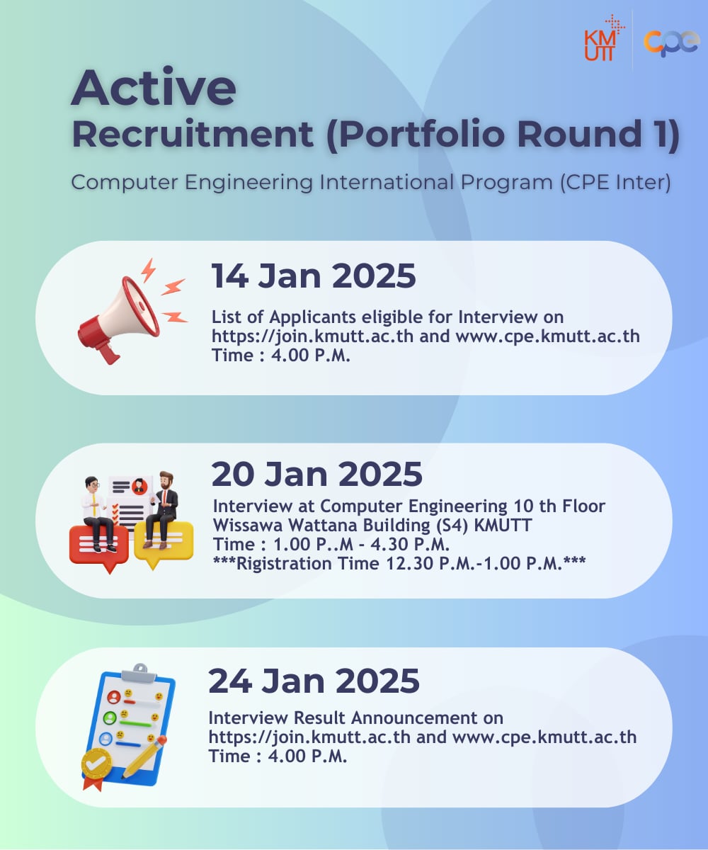 Schedule for the Active Recruitment, Round 1, Academic Year 2025 ...